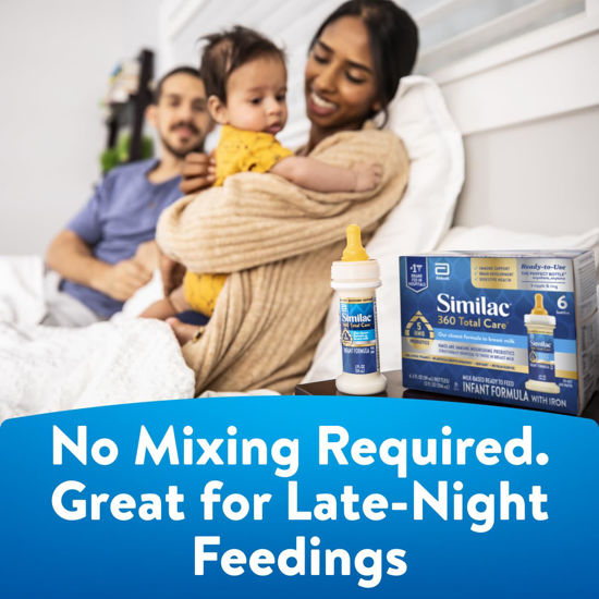 GetUSCart- Similac 360 Total Care Infant Formula, Has 5 HMO Prebiotics ...