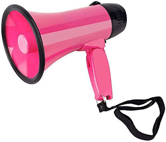 GetUSCart- MyMealivos Portable Megaphone Bullhorn 20 Watt Power ...