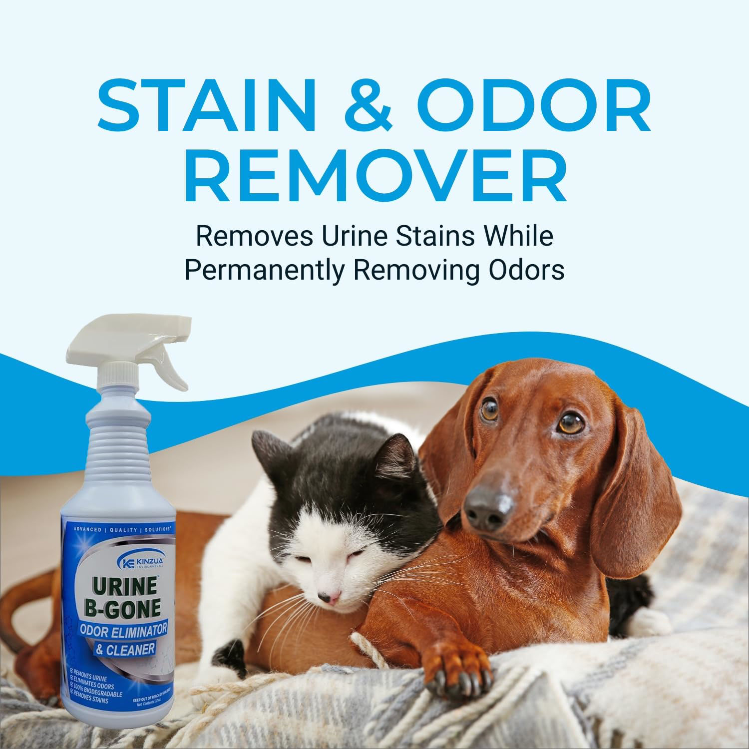 GetUSCart- KINZUA ENVIRONMENTAL Urine B-Gone, Professional Enzyme Odor ...