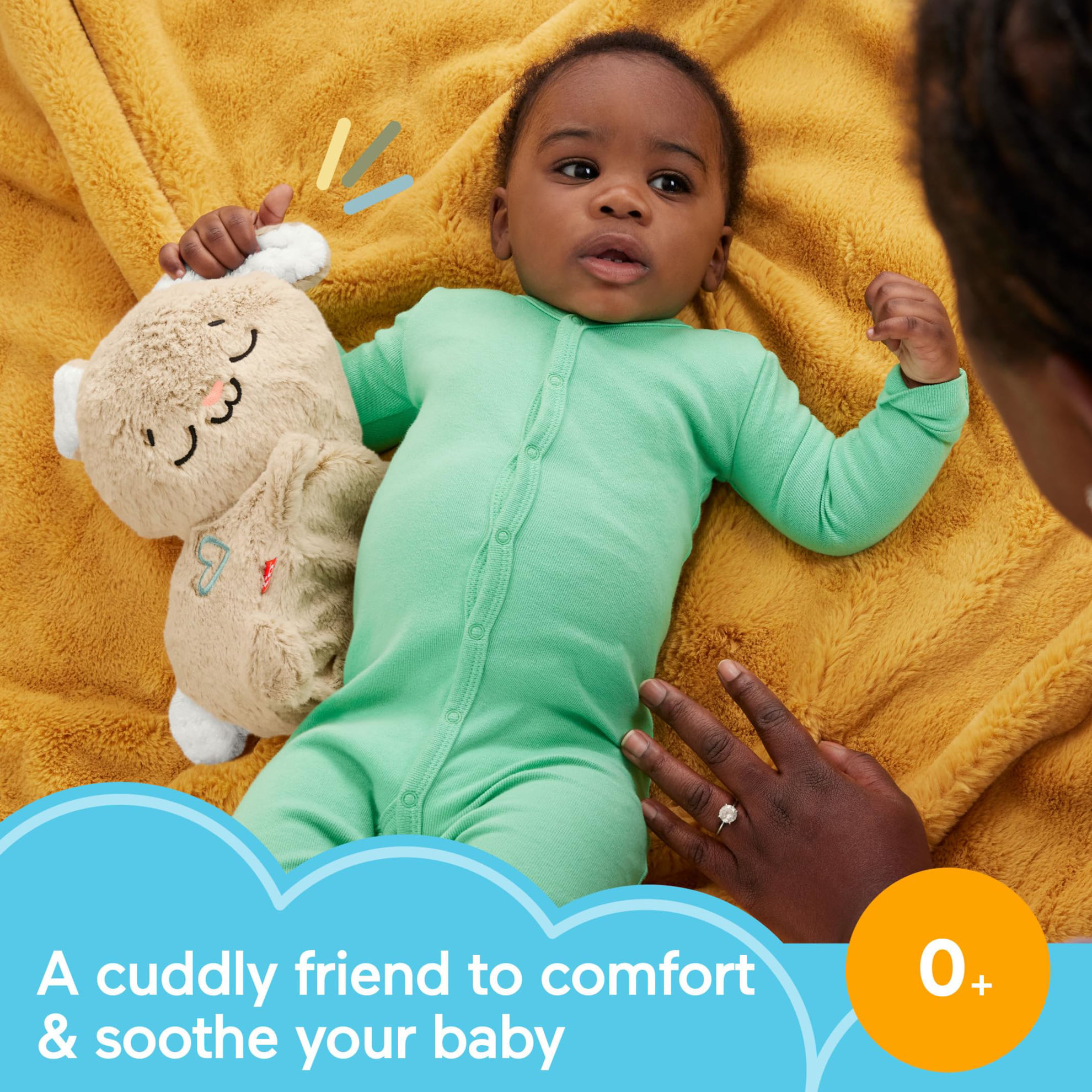 GetUSCart- Fisher-Price Baby Sound Machine Soothe & Settle Bunny ...