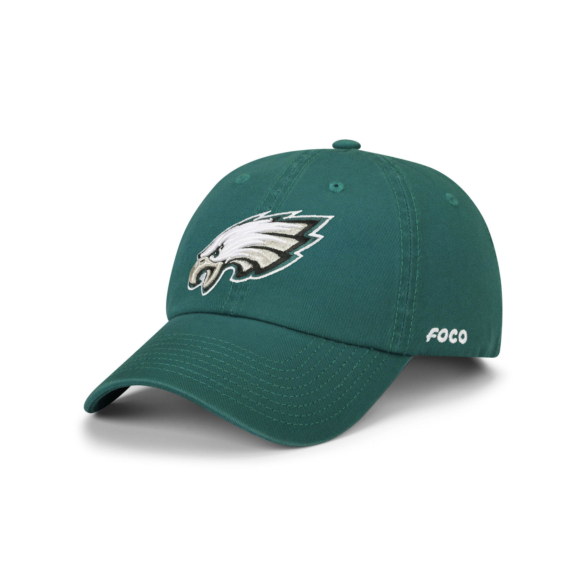 GetUSCart- FOCO Men's Philadelphia Eagles Cap NFL Logo Casual Hat, Team ...