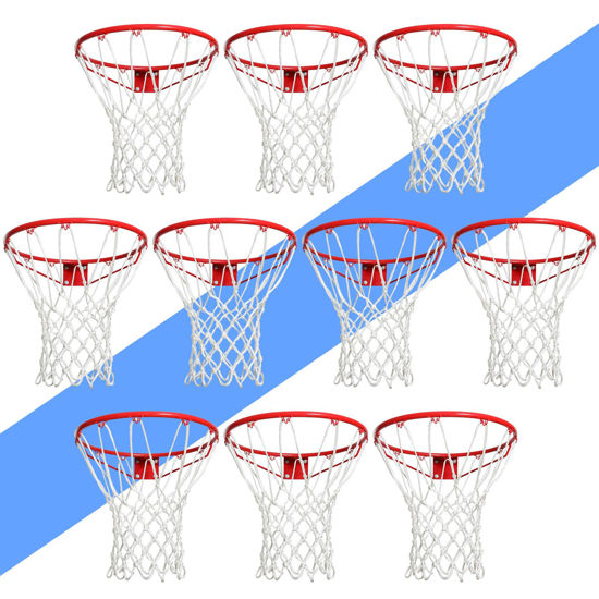 GetUSCart- LAO XUE Basketball Net Outdoor,(7.16 oz) 12 Loops ...