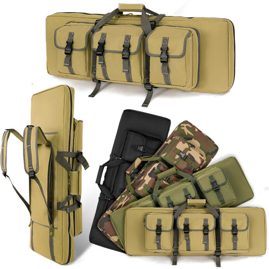 GetUSCart- DULCE DOM 42 inch Double Rifle Case Soft Bag Gun Case ...
