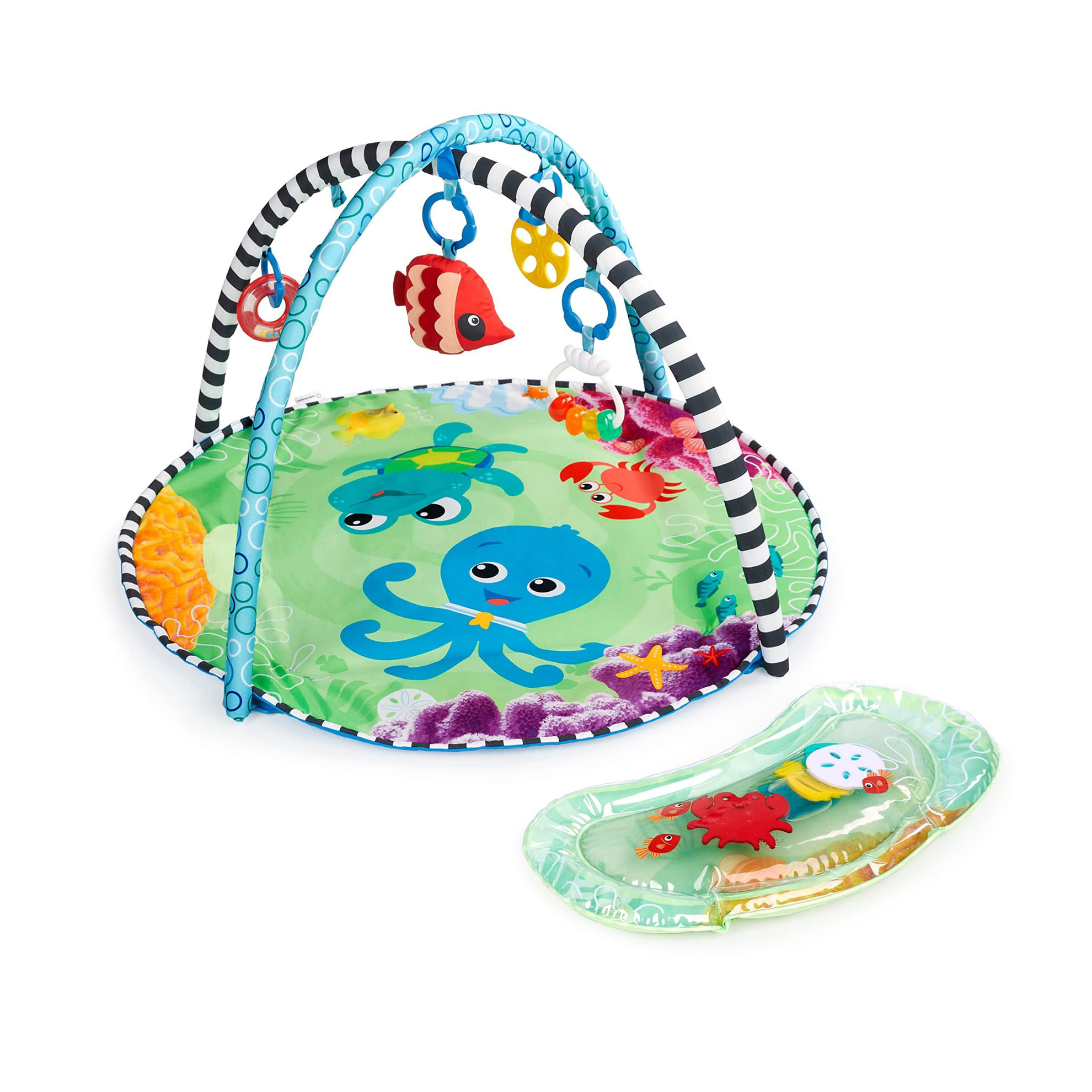 GetUSCart- Baby Einstein Sea Floor Explorers 2-in-1 Water Mat Portable ...
