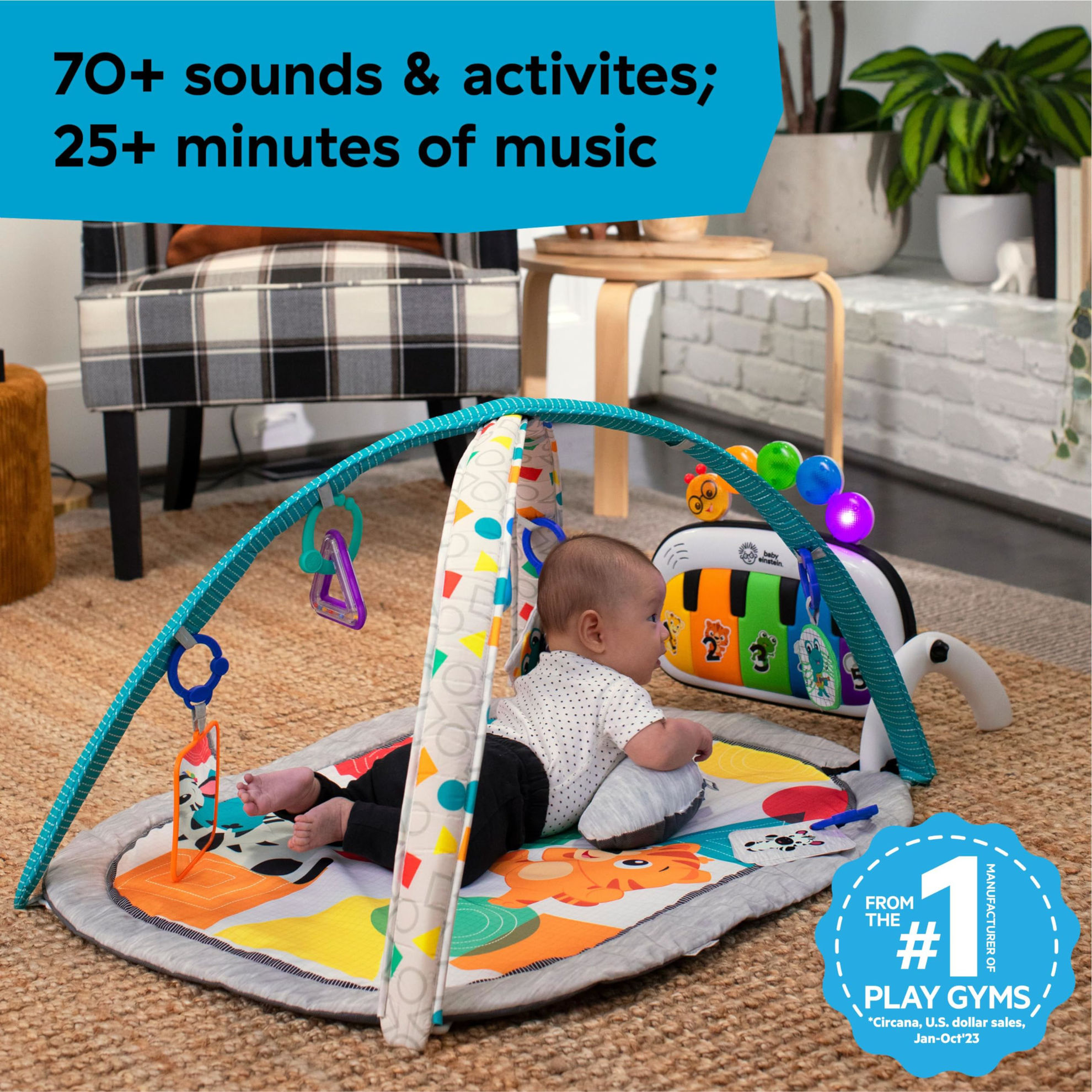GetUSCart- Baby Einstein 4-in-1 Kickin' Tunes Music and Language Play ...