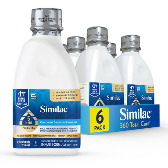 GetUSCart- Similac 360 Total Care Infant Formula, Has 5 HMO Prebiotics ...
