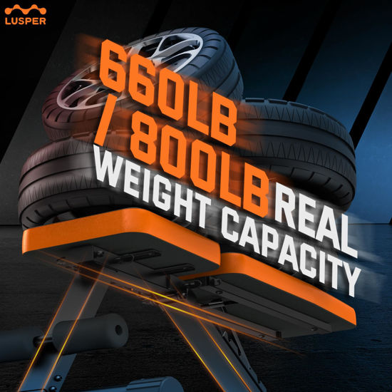 GetUSCart- Lusper Weight Bench for Home Gym, Adjustable and Foldable ...