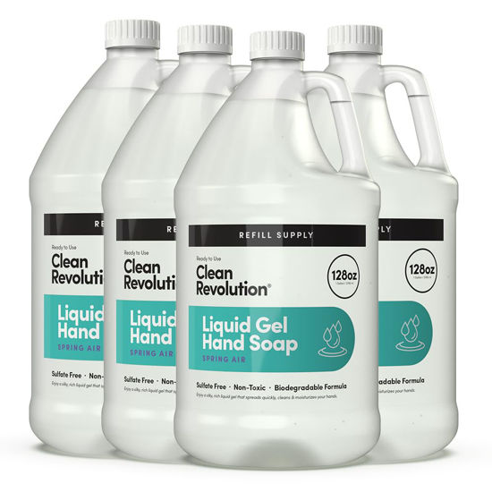 GetUSCart- Clean Revolution Liquid Gel Hand Soap, Silky Rich Liquid ...