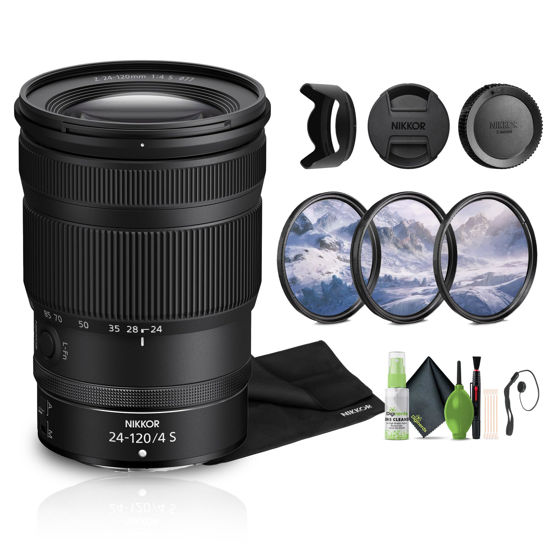 GetUSCart- Nikon NIKKOR Z 24-120mm f/4 S All-in-one zoom Lens (Nikon Z ...