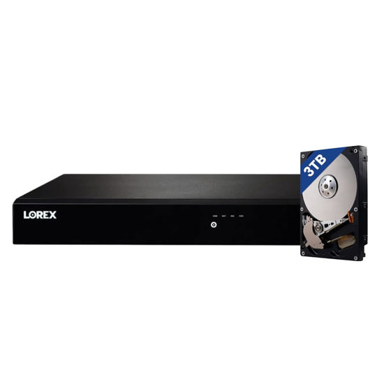 GetUSCart- Lorex 4K Wired/Wireless Fusion Series 3TB 16-Channel Network ...