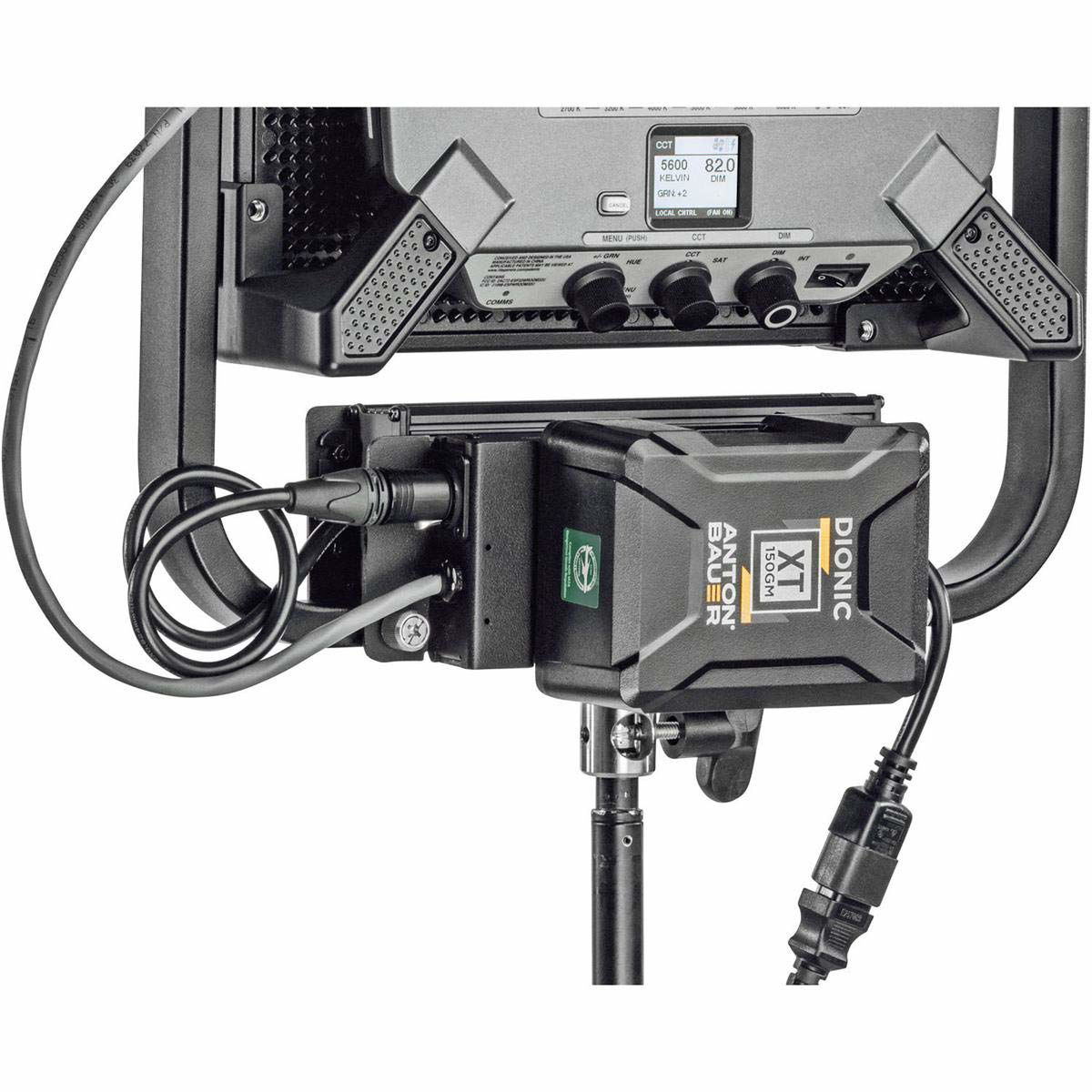 GetUSCart- Litepanels V-Mount Battery Plate for Gemini 1x1 Soft Panel