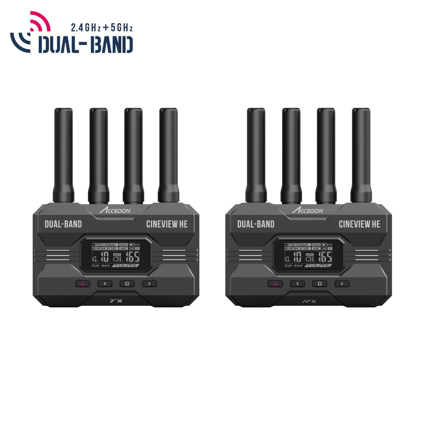 GetUSCart- Accsoon CineView HE HDMI Dual-Band Wireless Camera ...