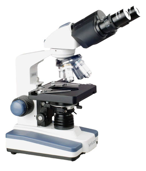 GetUSCart- AmScope - 40X-2500X LED Digital Binocular Compound Microscope with 3D Stage + 3MP USB ...