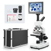 GetUSCart- Vabiooth Dual-View Lab Compound Monocular Microscope 40X ...