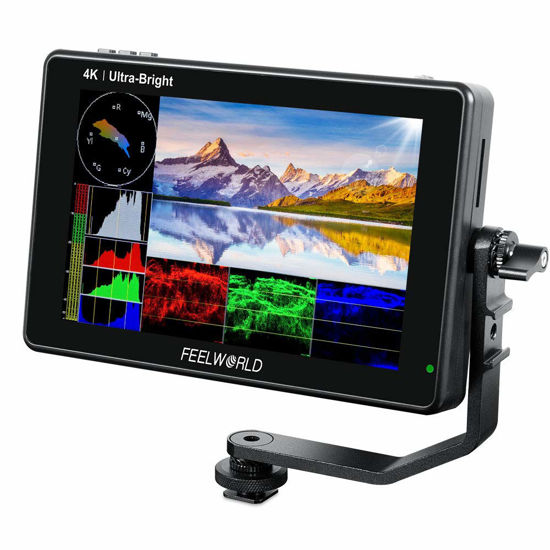 GetUSCart- FEELWORLD LUT7S 7 Inch 2200nit Ultra Bright SDI Touch Screen ...