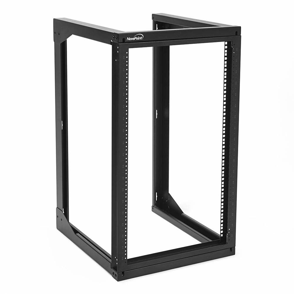 GetUSCart- NavePoint 18U Server Rack with Swing Gate - 18U Wall Mount ...