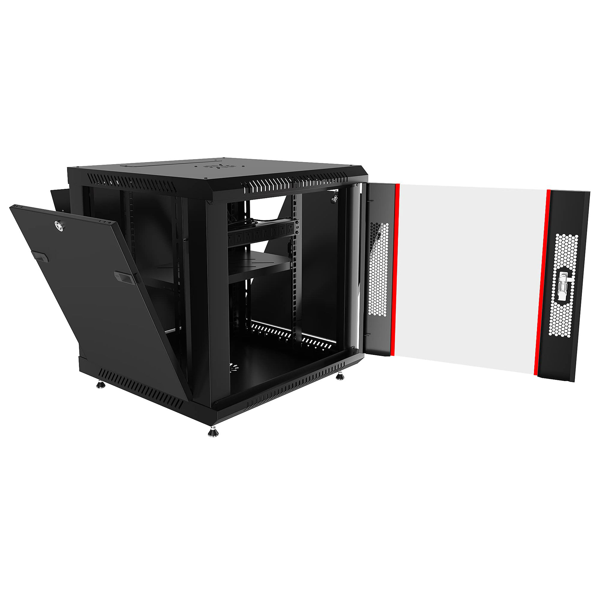 GetUSCart- Server Rack - Wall Mount Network Enclosure - Locking Wall IT ...