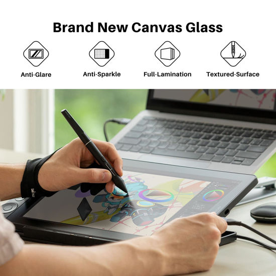GetUSCart- 2024 HUION Kamvas 13 (Gen 3) Drawing Tablet with Screen,13.3 ...