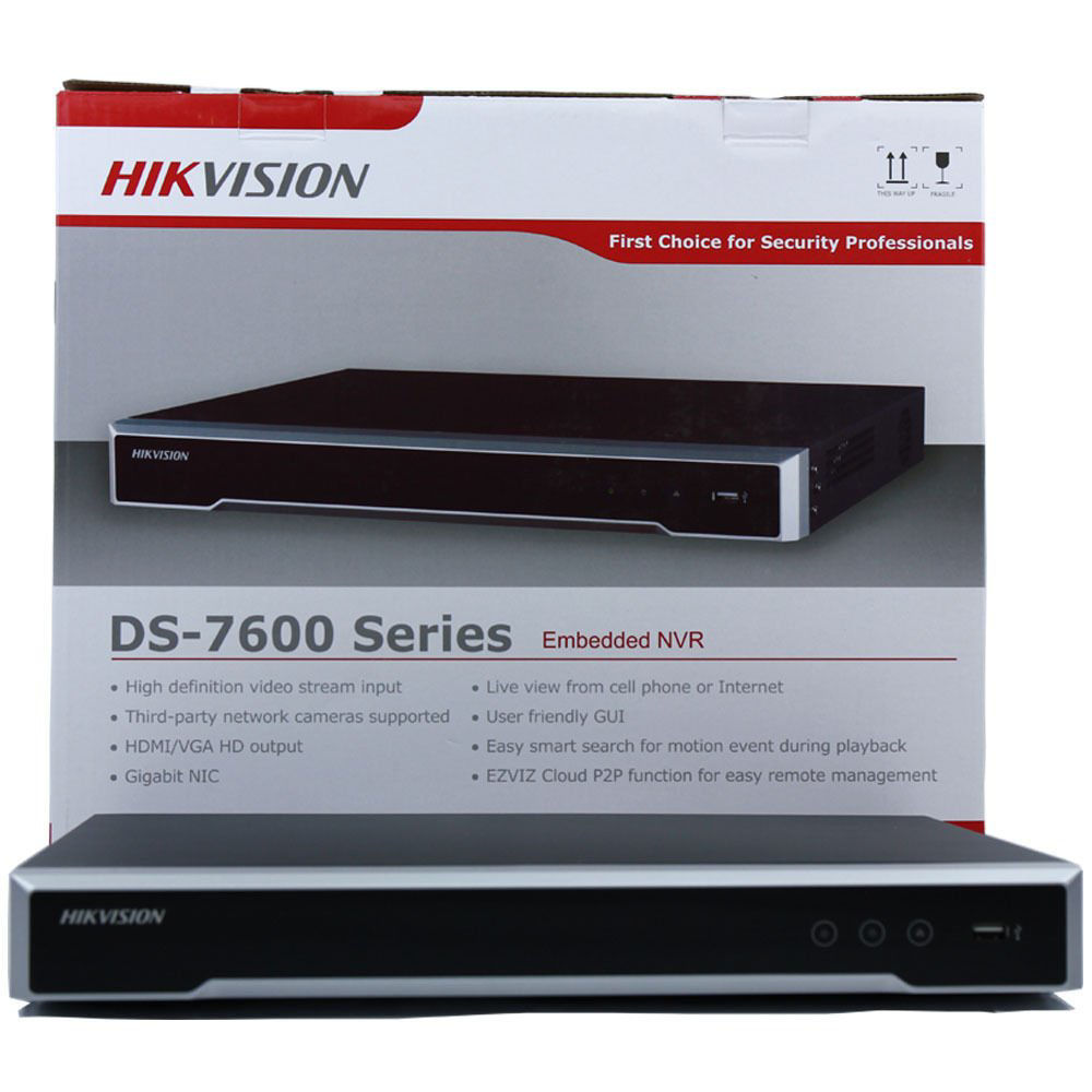 GetUSCart- HIKVISION H.265 8-Channel PoE 4K Network Video Recorder NVR ...