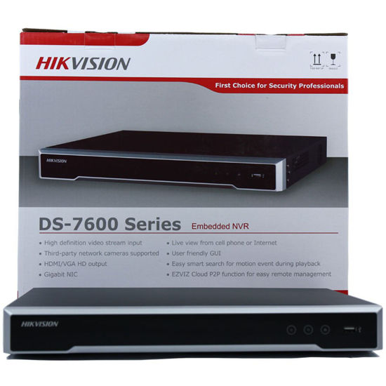 GetUSCart- HIKVISION H.265 8-Channel PoE 4K Network Video Recorder NVR, Embedded Plug & Play ...