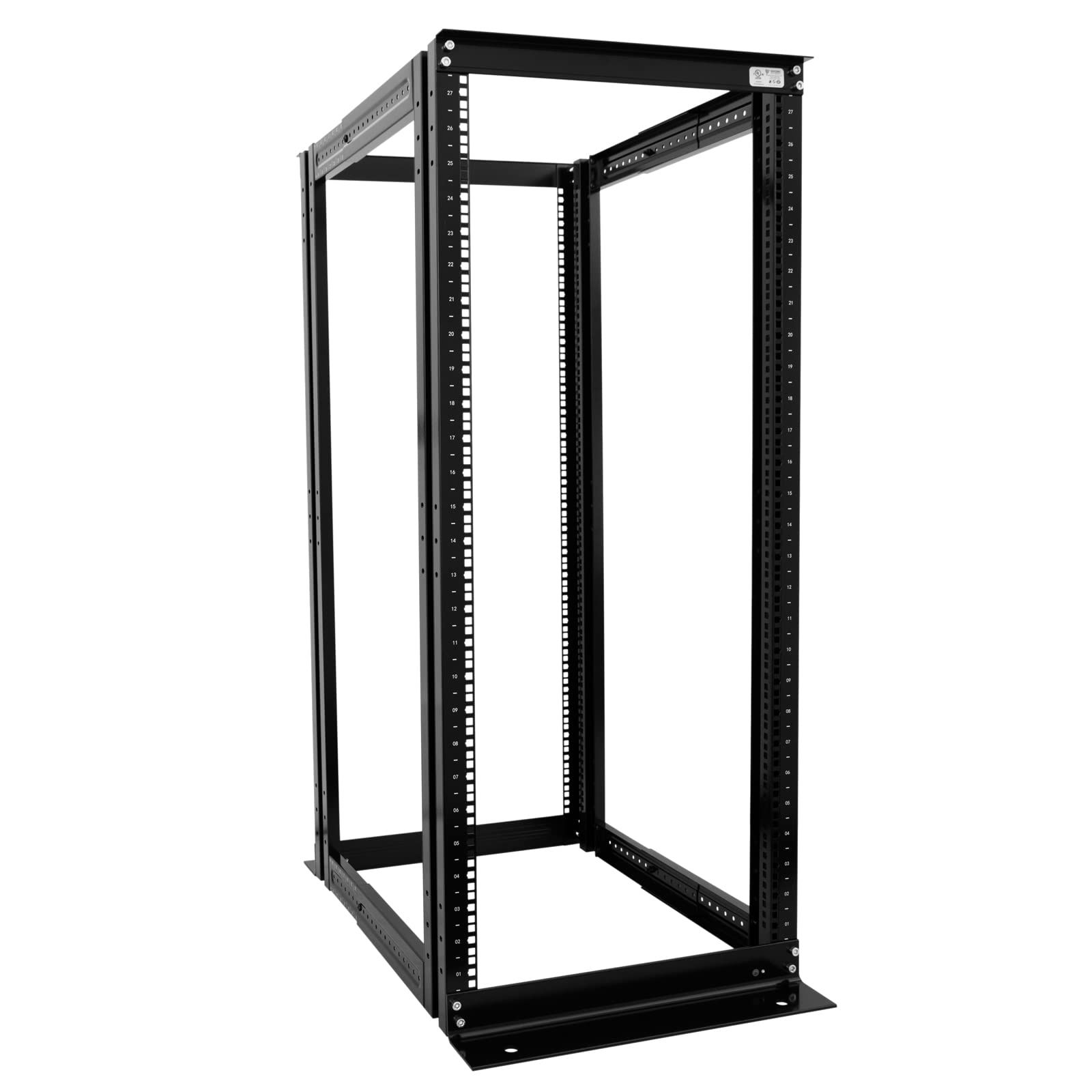GetUSCart- Raising Electronics Server Rack 4 Post Open Rack Frame Rack ...
