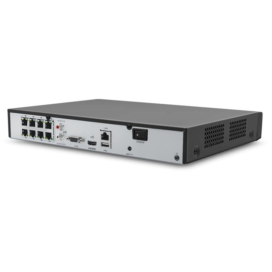 GetUSCart- HIK-Tech US 4K 8-Channel PoE Network Video Recorder NVR, Embedded Plug & Play DS ...