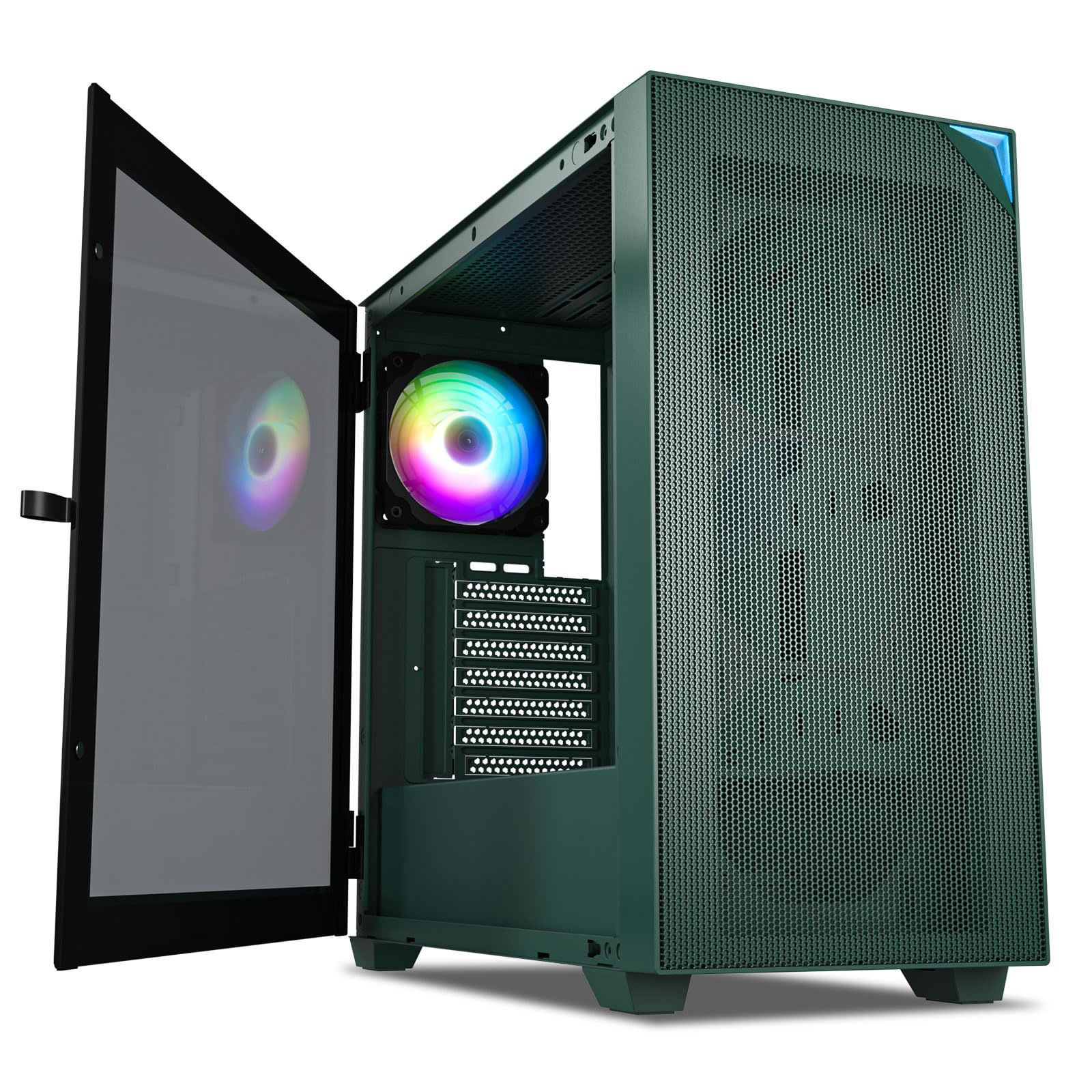 GetUSCart- VETROO AL800 Full Tower PC Computer Case w/Door Opening ...