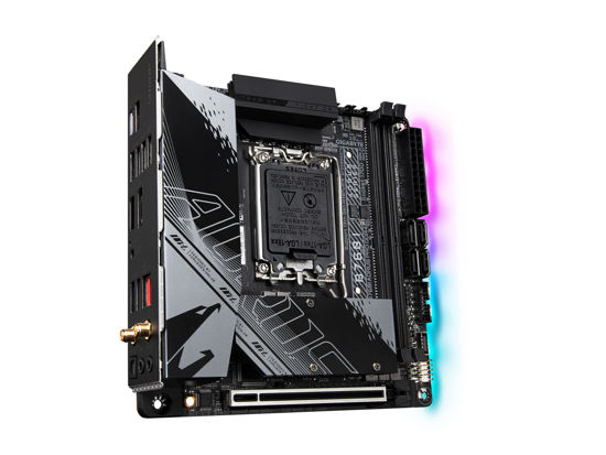GetUSCart- GIGABYTE B760I AORUS PRO DDR4 (LGA 1700/ Intel/ B760/ Mini-ITX/ DDR4/ Dual M.2/ PCIe ...