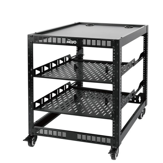 GetUSCart- Tecmojo 12U Open Frame Network Rack for Servers&AV Gear, Server Rack 4-Post with ...