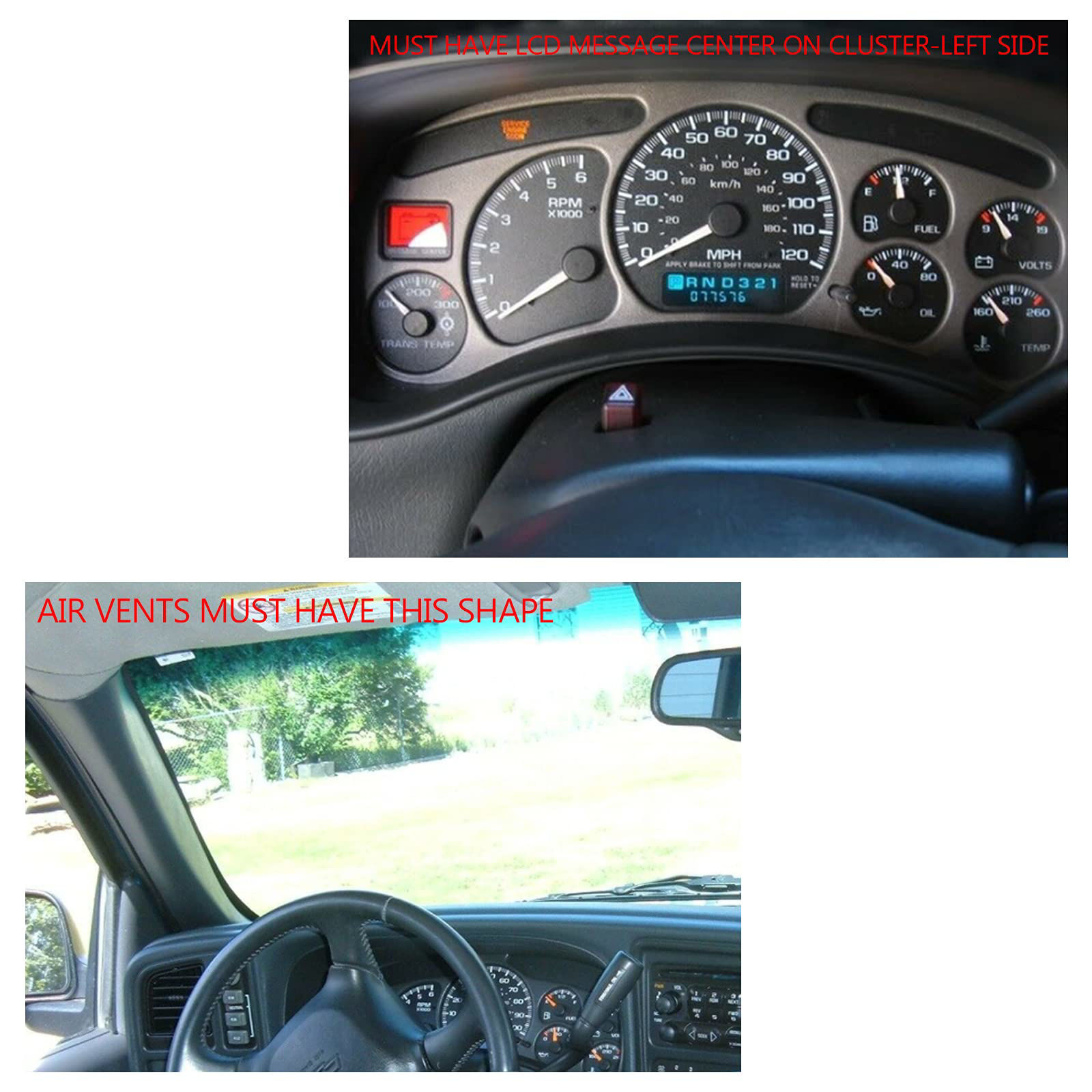 GetUSCart- YHB Double DIN Dash Kit W/Wiring Harness & Antenna Adapter ...