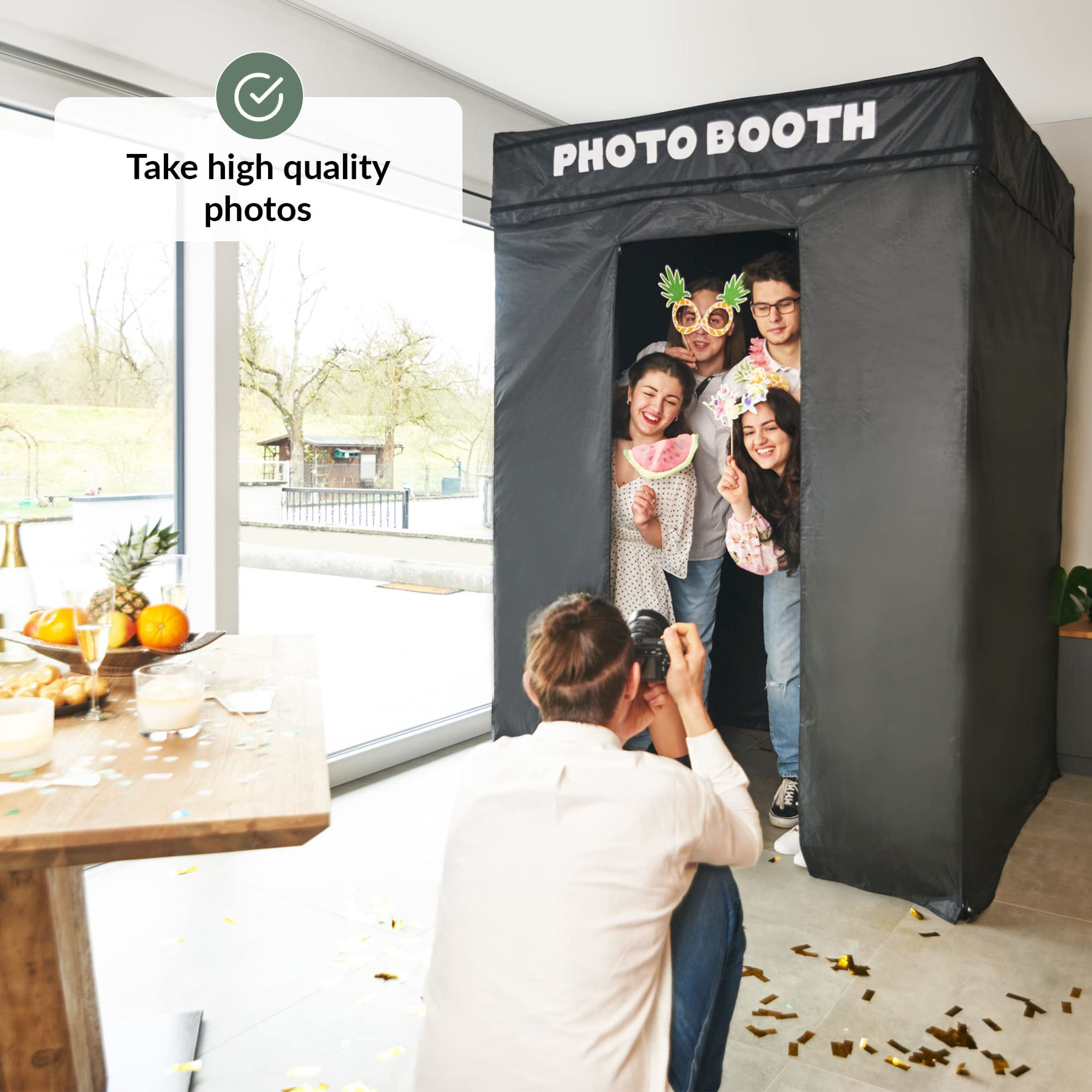 GetUSCart- Photo Booth | Portable Photo Booth Tent for Events | Wedding ...
