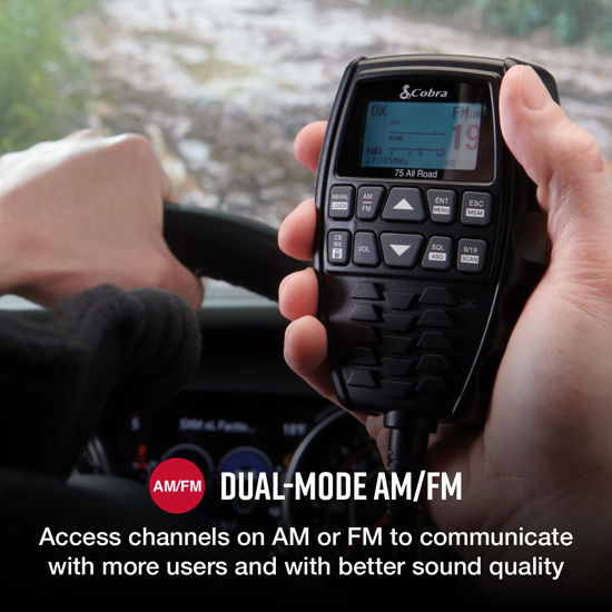GetUSCart- Cobra 75 All Road Wireless CB Radio - Dual-Mode AM/FM, Full ...