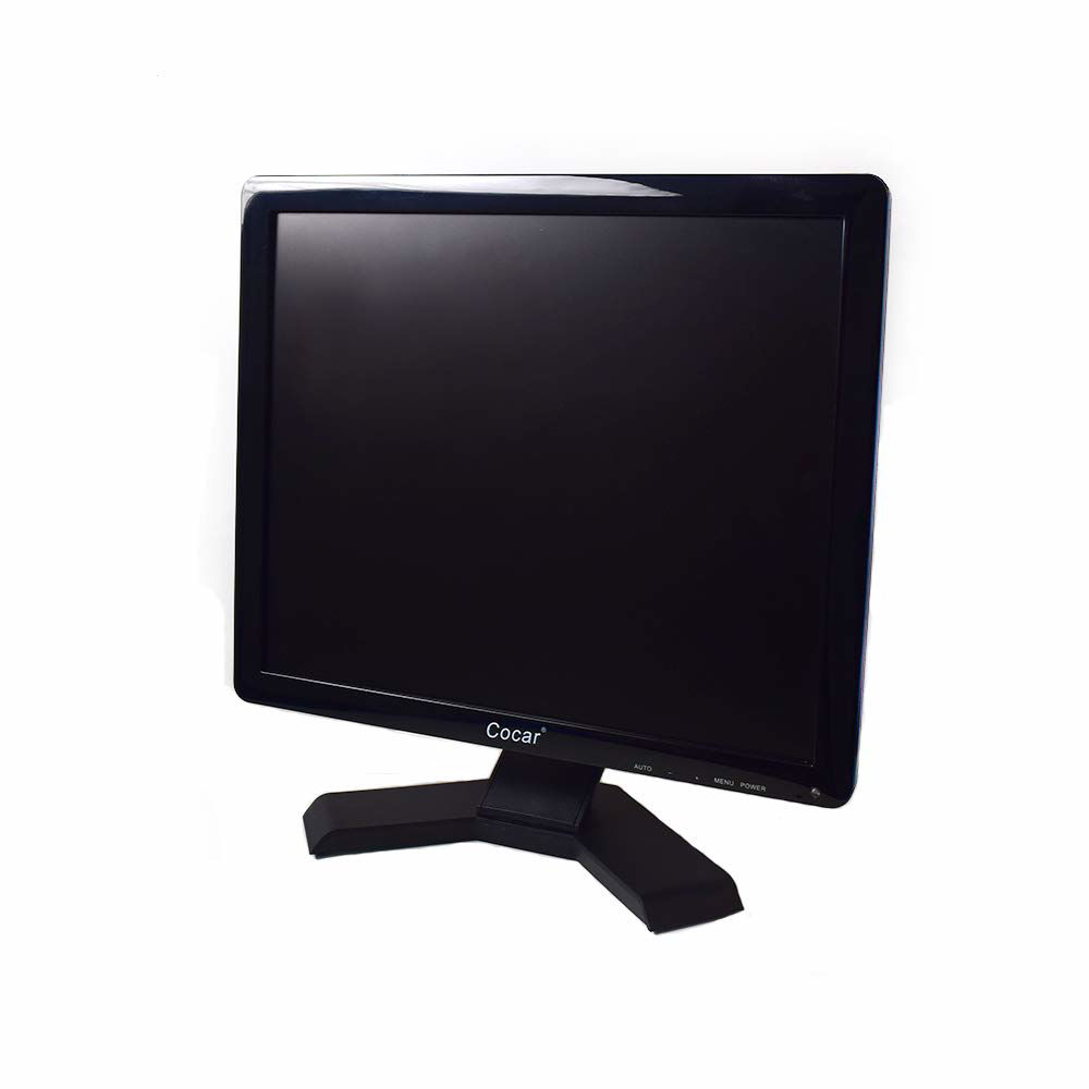 GetUSCart- 15" CCTV BNC Monitor VGA HDMI AV, 4:3 HD Display LCD ...