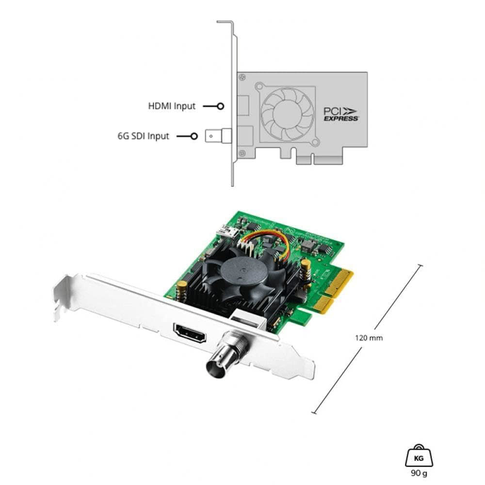 GetUSCart- Blackmagic Design DeckLink Mini Monitor 4K PCIe Playback ...