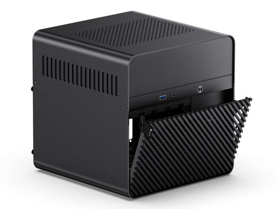 GetUSCart- JONSBO N2 Black NAS ITX Case 5+1 Disk Bays Mini Aluminum ...