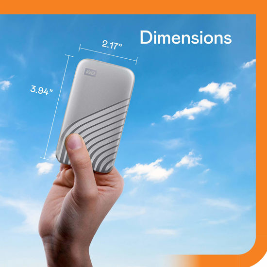 GetUSCart- WD 2TB My Passport SSD Portable External Solid State Drive ...