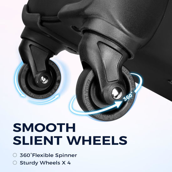 GetUSCart- Ytonet Rolling Laptop Bag, Rolling Briefcase for Women with ...