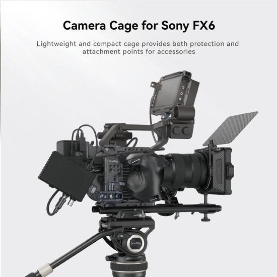 GetUSCart- SMALLRIG FX6 Camera Cage Kit for Sony FX6, Compact FX6 Cage ...