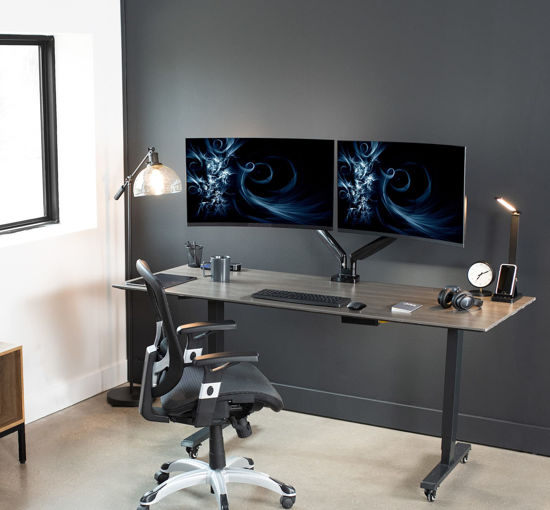 GetUSCart- VIVO Premium Aluminum Heavy Duty Dual Monitor Arm for ...