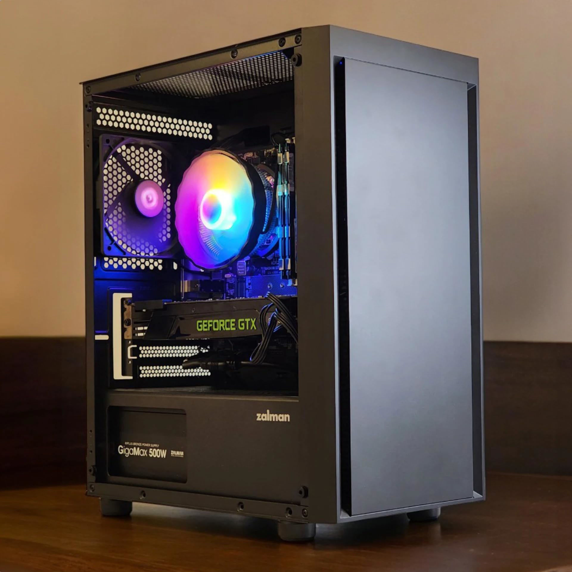GetUSCart- Zalman T3 Compact Micro ATX Gaming PC Case - 2 x 120mm Fans ...