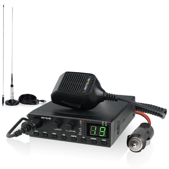GetUSCart- Retevis MB2 AM/FM CB Radio, Professional CB Radio Kit, with ...