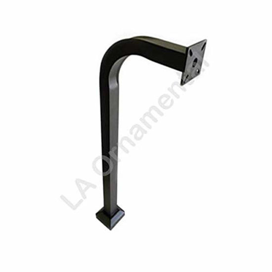 Getuscart Aluminum Gooseneck Pedestal Keypad Stand Access Control