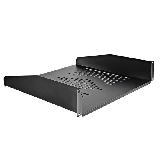 GetUSCart- RIVECO 19” 2U Rack Shelf Server Cabinet Mount Vented ...