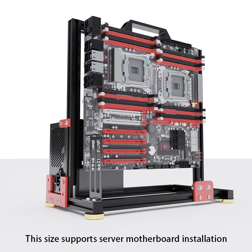 GetUSCart- DIY Aluminium Pc Open Case Computer Chassis Test Bench ...