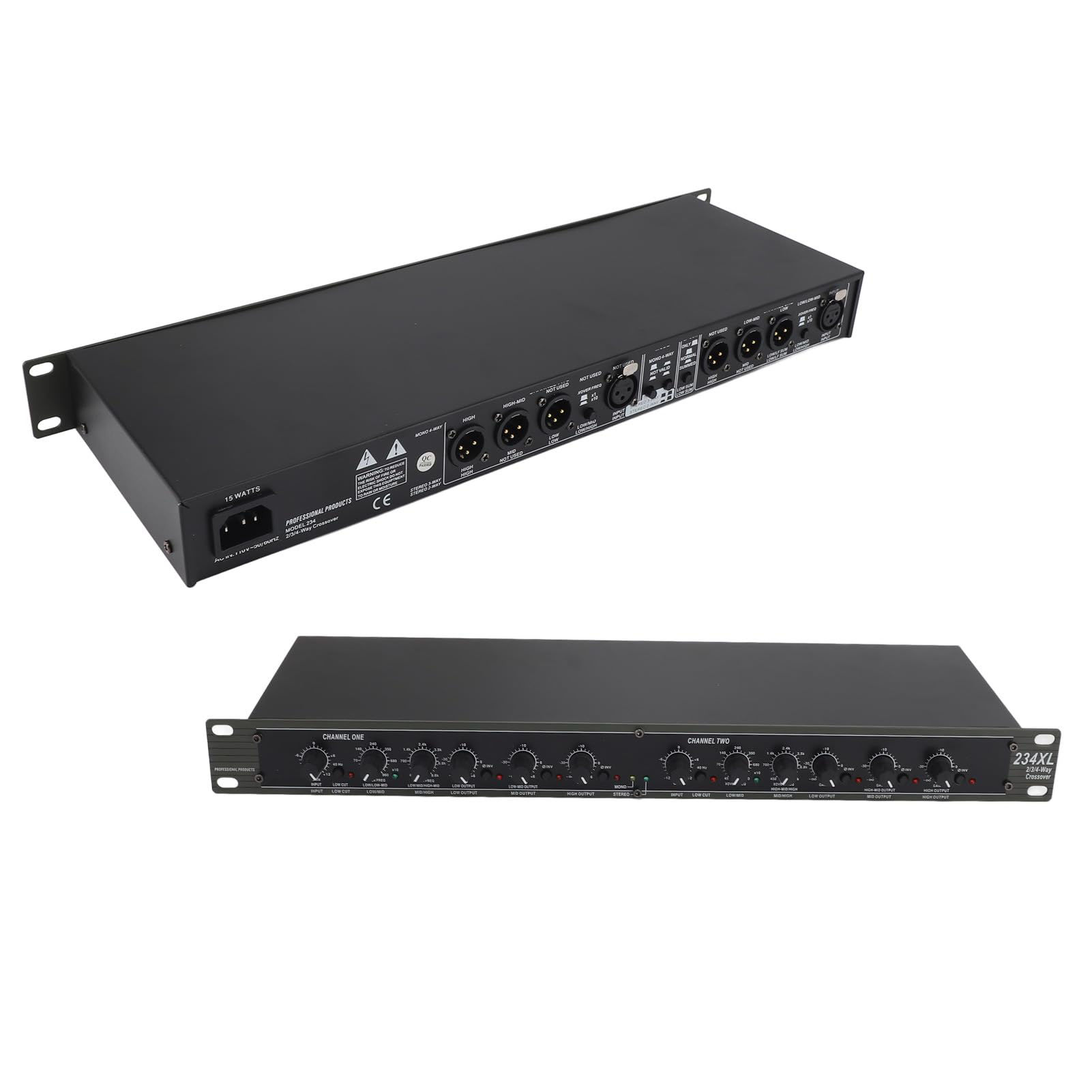GetUSCart- 234XL Crossover, Mono 4 Way Crossover for Stage Performance ...