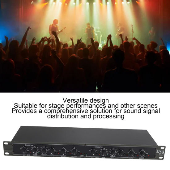 GetUSCart- 234XL Crossover, Mono 4 Way Crossover for Stage Performance ...