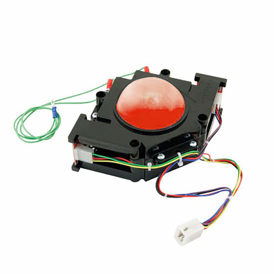 GetUSCart- Suzo Happ Translucent Red Trackball 3" High Ball Assembly ...