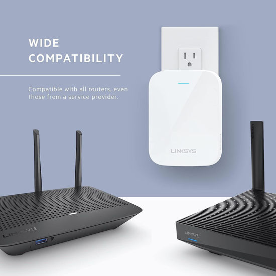 GetUSCart- Linksys WiFi 6 Wireless Range Extender | 1.8 Gbps Speed ...