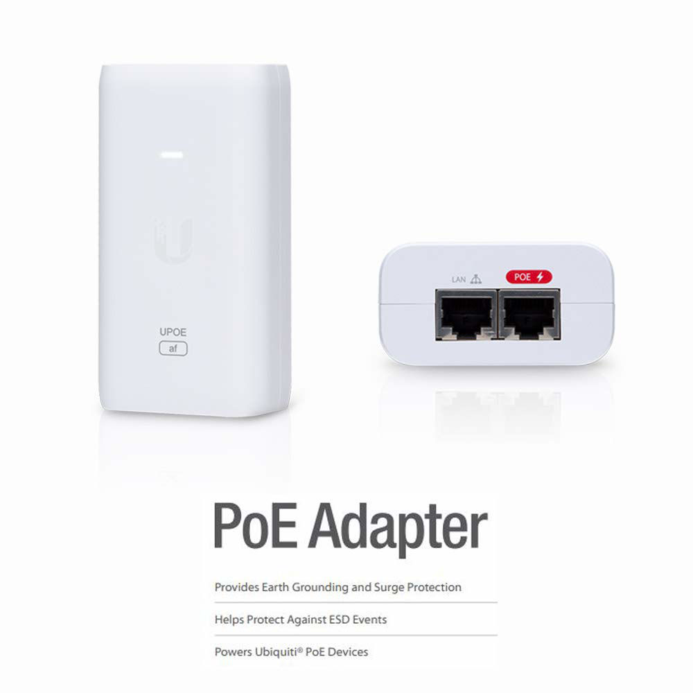 GetUSCart- POE Injector U-POE-af 10 Units 802.3af Supported PoE Power ...