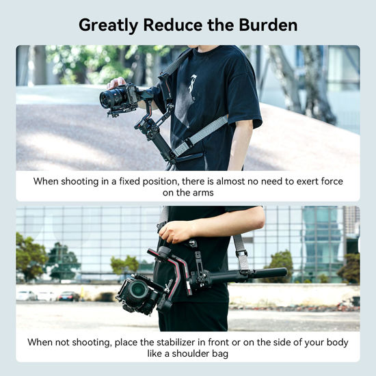 GetUSCart- SmallRig Adjustable Sling Handgrip Gimbal Sling Handle w ...